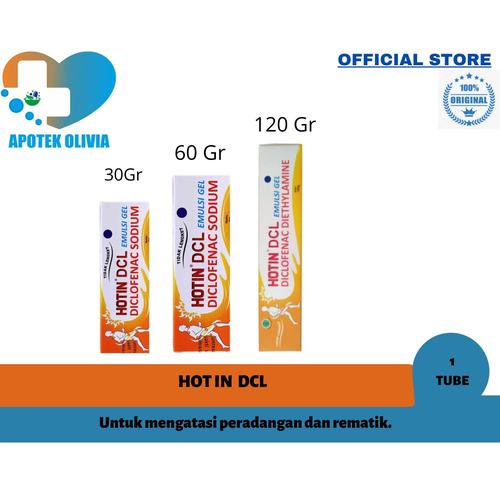 Jual Hotin Hot In Cream DCL 120 gr || 60 gr || 30 g - 30 Gram - Jakarta ...