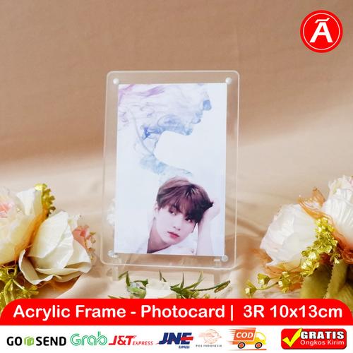Jual Acrylic Frame magnet Standee - Bingkai Photocard - 5r - Kab ...