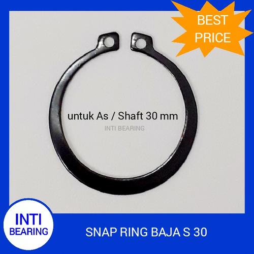 Jual SNAP RING S30 S 30 S-30 AS 30 mm SNAPRING POMPA AIR CIRCLIP KLIP ...