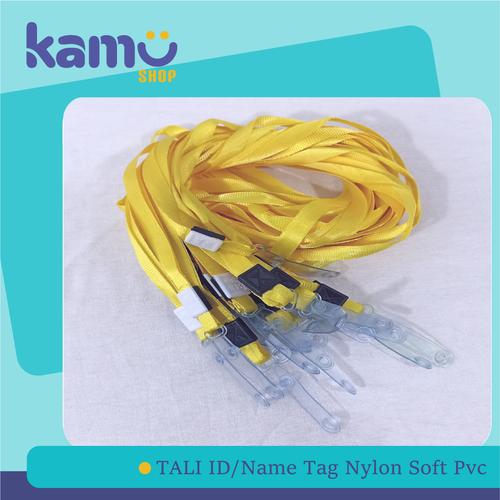 Jual Tali Id Card Nylon Soft Pvc / Tali Name Tag (NYLKSFP) [ISI 20 ...