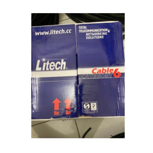 Jual KABEL CABLE LITECH LAN UTP CAT6 / CAT 6 LITECH BEST METERAN METER ...