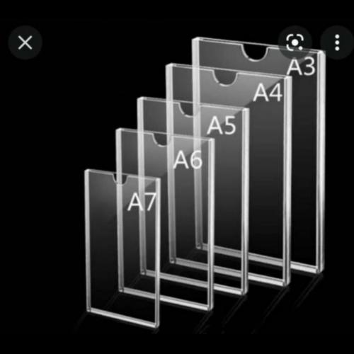 Jual Acrylic Pocket Frame A 7 - Akrilik Thicker - Akrilik Pocket A 7 ...