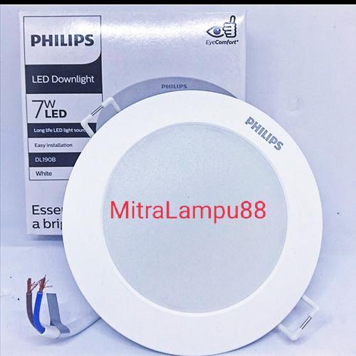 Jual Lampu PHILIPS Downlight Led DL 190B ERIDANI G2 7W 7Watt Panel ...