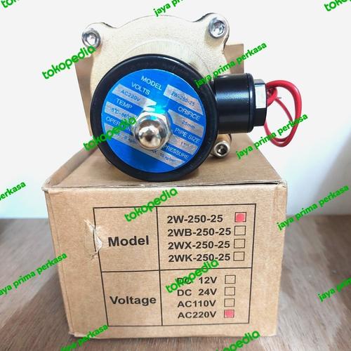 Jual SELENOID VALVE KUNINGAN 2 WAY 1 INCH NORMALLY CLOSE AC 220 / DC 24 - AC 220 - Jakarta Barat ...