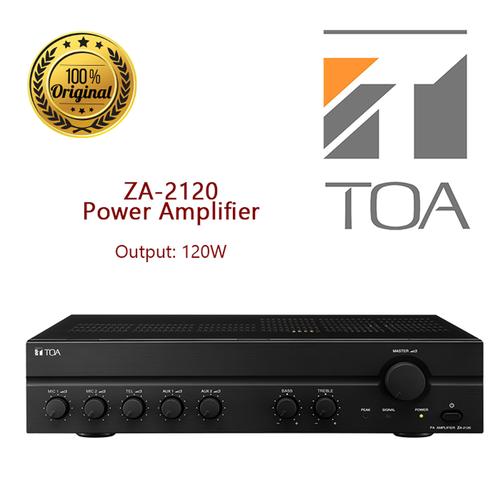 Jual TOA ZA2120 POWER AMPLIFIER / ZA-2120 / ZA 2120 - Jakarta Barat ...