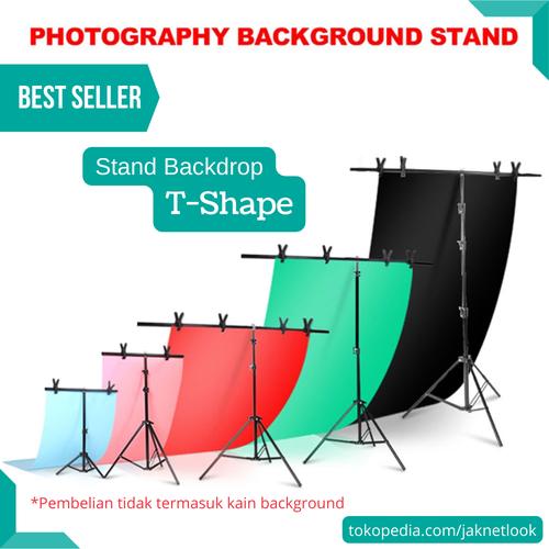 Jual Tripod Stand Backdrop Mini Portable Background TaffSTUDIO Foto ...