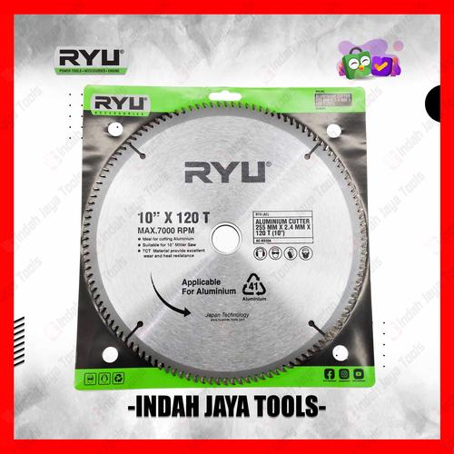 Jual RYU 10 X 120T ALUMUNIUM Saw Blade Mata Pisau Potong Gergaji Kayu ...