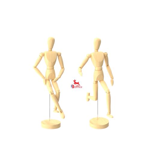 Jual Manekin Kayu Gambar 14 20 30 Cm / Patung / Manekin Polos - 14 ...