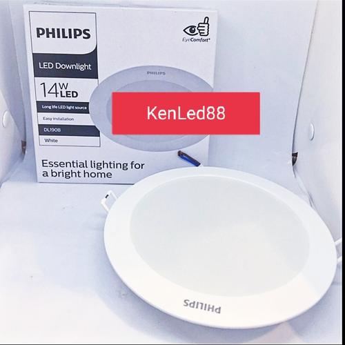 Jual Lampu Led Downlight PHILIPS DL 190B ERIDANI G2 14W 14Watt Panel ...