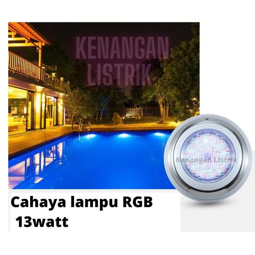 Jual Lampu kolam / Lampu Swimming pool / Lampu kolam renang RGB Warna ...