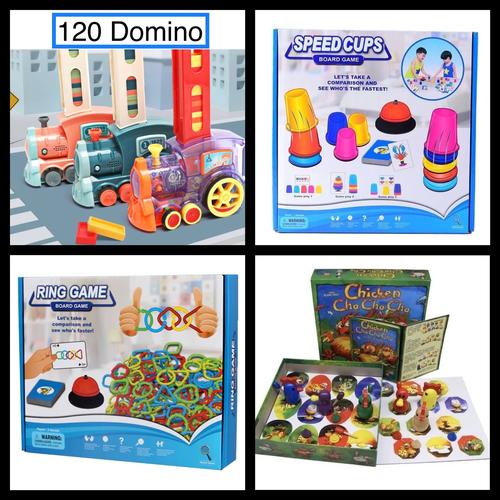 Jual Speed Cups/Ring/Chicken Cha Cha/Train Domino/The Strategy/Board ...