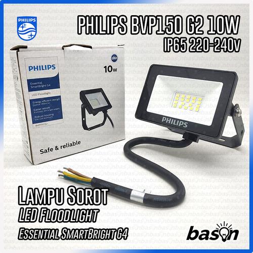 Promo PHILIPS BVP150 G2 10W 220V SWB LED Flood Light - Lampu Sorot IP65 - Putih 6500K - Jakarta ...