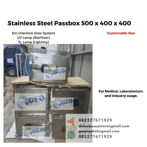 Jual Passbox Stainless UV 50 x 40 Mechanical Mekanikal Interlock pass ...