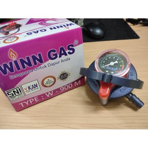 Jual REGULATOR WINN GAS W 900 M DOUBLE LOCK Kepala gas regulator kompor ...