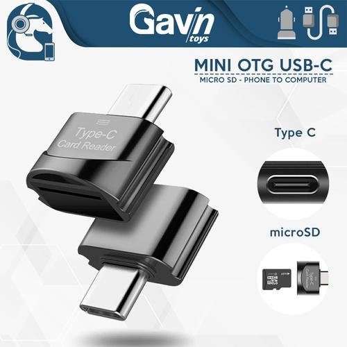 Jual USB C Card Reader - Micro SD Card Reader Type C USB-C OTG Mini ...