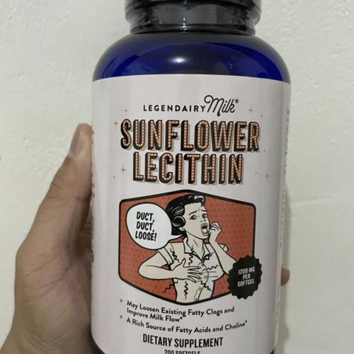 Jual legendairy milk sunflower lecithin 1200mg 1200 mg 200 sg - Kota ...