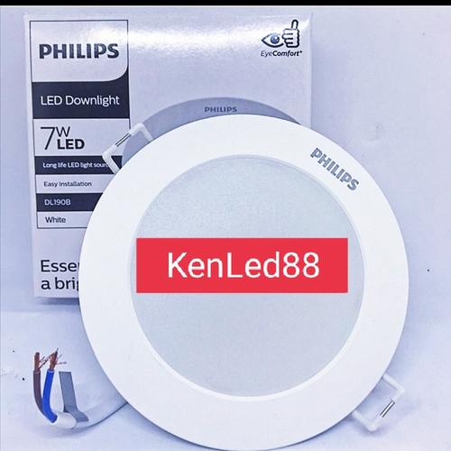 Jual Lampu Led Downlight IB PHILIPS DL 190B ERIDANI G2 7W 7Watt Panel ...