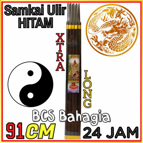 Jual Hio Dupa Hitam Tahan 24 Jam Ukuran Besar Aroma 1000 Bunga Warna ...