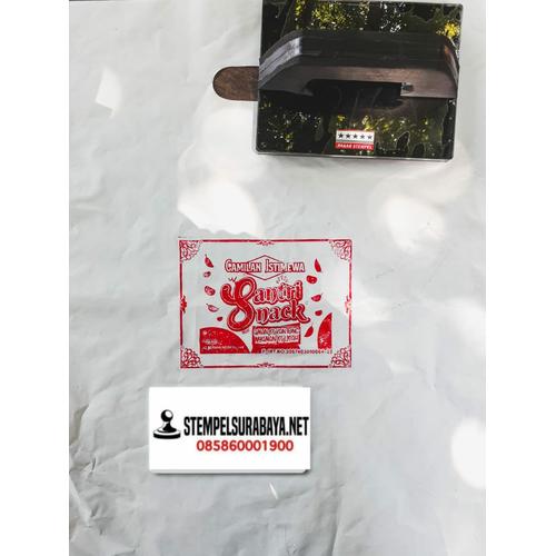 Jual Jual Stempel Jumbo Plastik Snack Stempel Plastik Kemasan Makanan ...