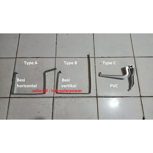 Jual LANGGENG SG-140 Gantungan holder bracket klem clamp talang PVC ...