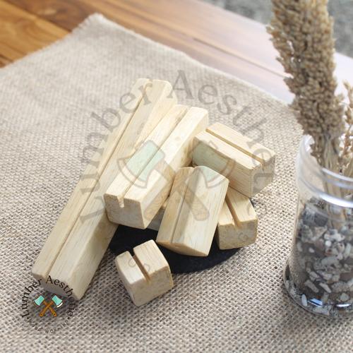 Jual Holder Akrilik Tatakan Kayu Kartu Nama Food Price Tag Catering - 5 ...