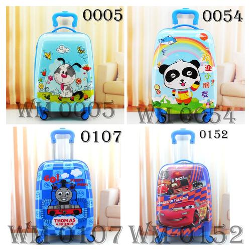 Promo Tas Troli koper anak motif Cowok 16 inch - 0138 SOCCER - Kota ...
