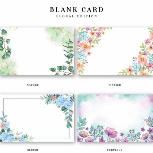 Jual Sale Kartu Ucapan Kosong Blank Card Hang Tag Greeting Cards ...