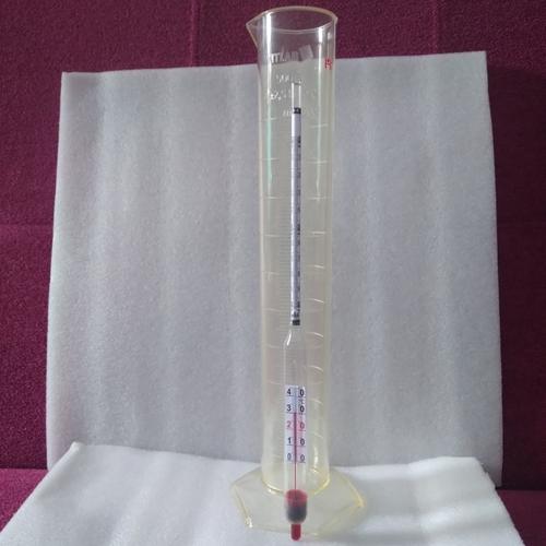 Promo Hydrometer Bensin With Thermometer 0.700-0.800 Dan Gelas Ukur 500 ...