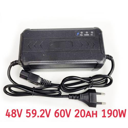 Jual Charger baterai aki skuter cas sepeda elektrik listrik 48v 60v ...