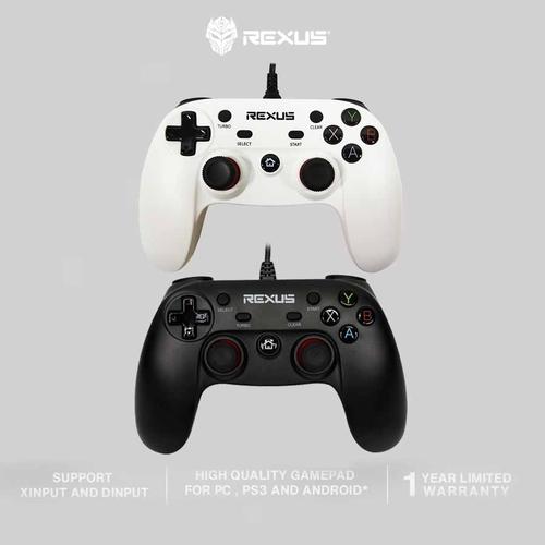 Jual Rexus Gladius GX1 Pro Gaming Gamepad - Joystick / Stick - Black ...