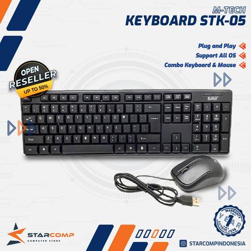Jual M-Tech Original Keyboard Combo Mouse STK-05 - Kab. Sleman ...