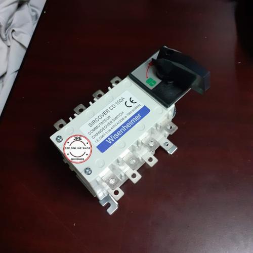 Jual Change Over Switch 4 Pole 100A/Sircover/Ohm Saklar 4 Pole 100A Manual - Jakarta Pusat - JPE ...