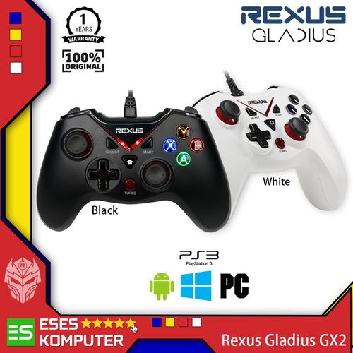 Jual Gamepad Rexus GX2 Gladius Controller | Gaming Joystick PC - GX2 ...