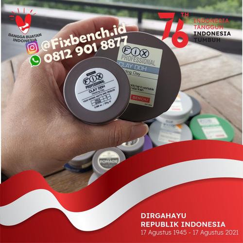Jual Pomade Matte Clay Doh Fix Professional Bench 80gr Original Bench ...