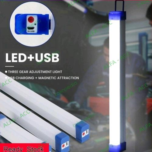 Jual LAMPU LED PANJANG LAMPU TEMPEL LAMPU DINDING EMERGENCY USB ...