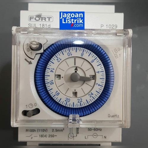 Jual Timer Relay SUL 181d Switch Analog Fort 181 d 220V AC Theben ...