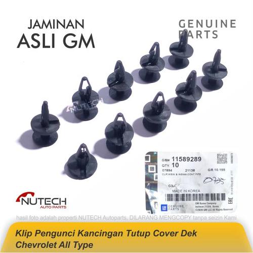 Jual Klip Pengunci Kancingan Tutup Cover Dek Chevrolet All Type Ori GM ...