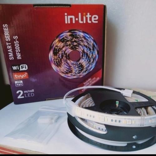 Jual SMART WIFI LED FLEXI STRIP RGB 2M INFS005-S2M IP 65 - INLITE ...