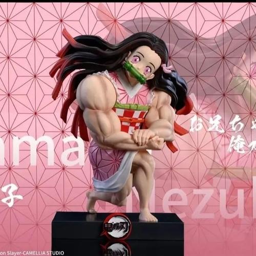 Jual MUSCLE NEZUKO BY CAMELLIA STUDIO (PREORDER) RESIN STATUE DEMON ...