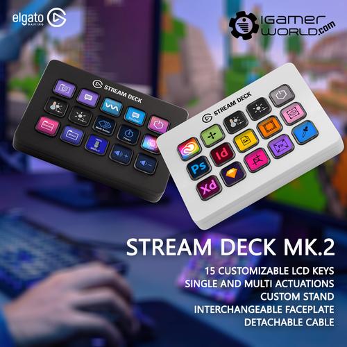 Jual Elgato Stream Deck MK.2 Control Pad for Live Streaming - WHITE ...