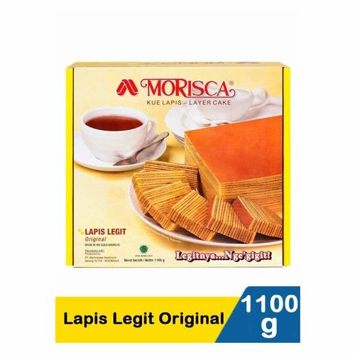 Promo MORISCA Lapis Legit original box 1100g kue bolu enak hari raya ...