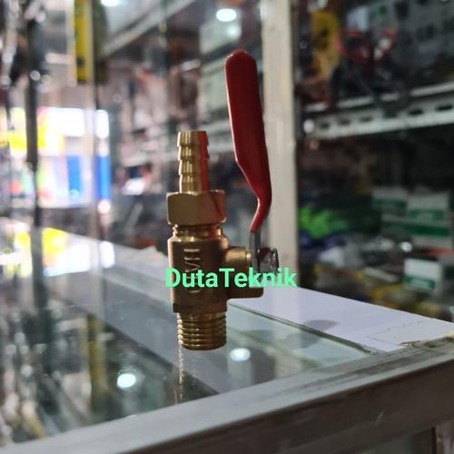 Jual Stop Kran engkol neple sprayer kompresor 1/4 kuningan - Kota Medan ...