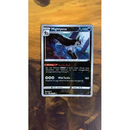 Jual Mightyena reverse kartu HOLO indonesia pokemon tcg card ...