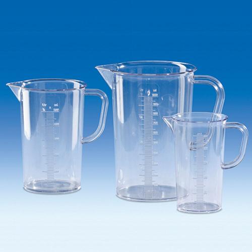 Jual VITLAB GRADUATED BEAKER SAN 500 ml Plastic Clear cat 44191 - Kab ...