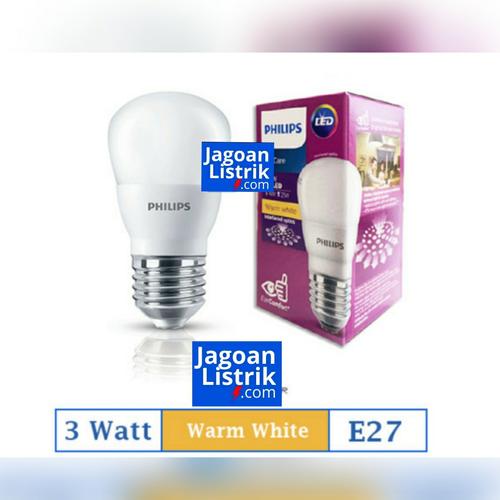 Jual Lampu LED Philips 3W 3 W 3 Watt Philips Kuning Warm White Led Bulb - Kota Surabaya - Jagoan ...