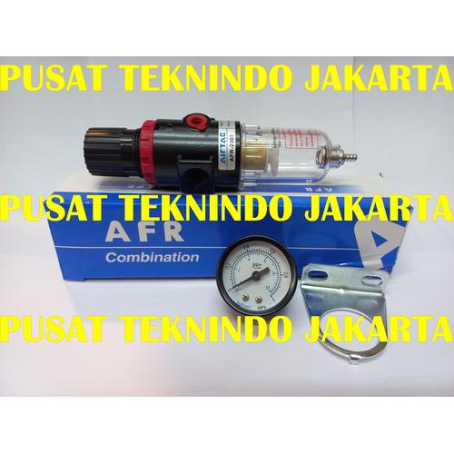 Jual AIR FILTER REGULATOR ANGIN AIRTAC AFR-2000 AFR2000-02 1/4 ...