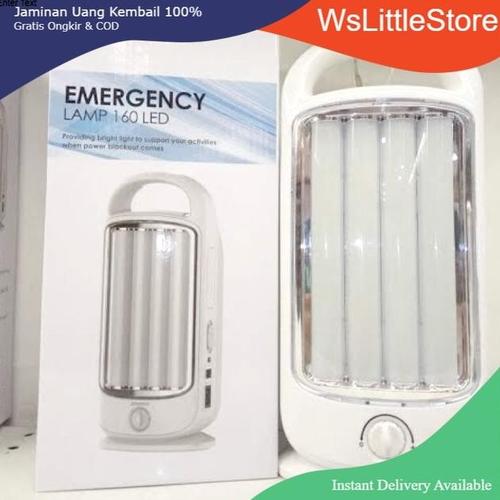 Jual KRISBOW EMERGENCY LAMP 160 LED LAMPU DARURAT TEKNOLOGI DIM LIGHT ...