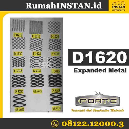 Jual Expanded Metal - Ornamesh FORTE Tipe D1620 uk.240x120cm - Kota ...