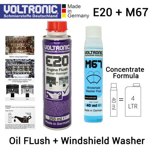 Jual VOLTRONIC E20 + M67 Bundling Set; Engine Flush,Oil Flush; Wiper Fluids - Jakarta Barat ...