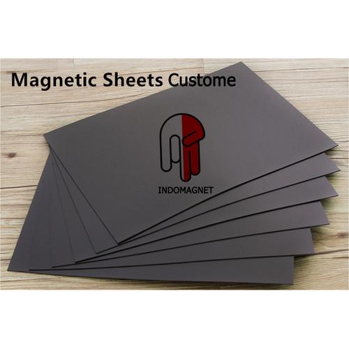 Jual Magnet Strip Lembaran Sheet Custom Ukuran Magnetic Rubber Karet ...